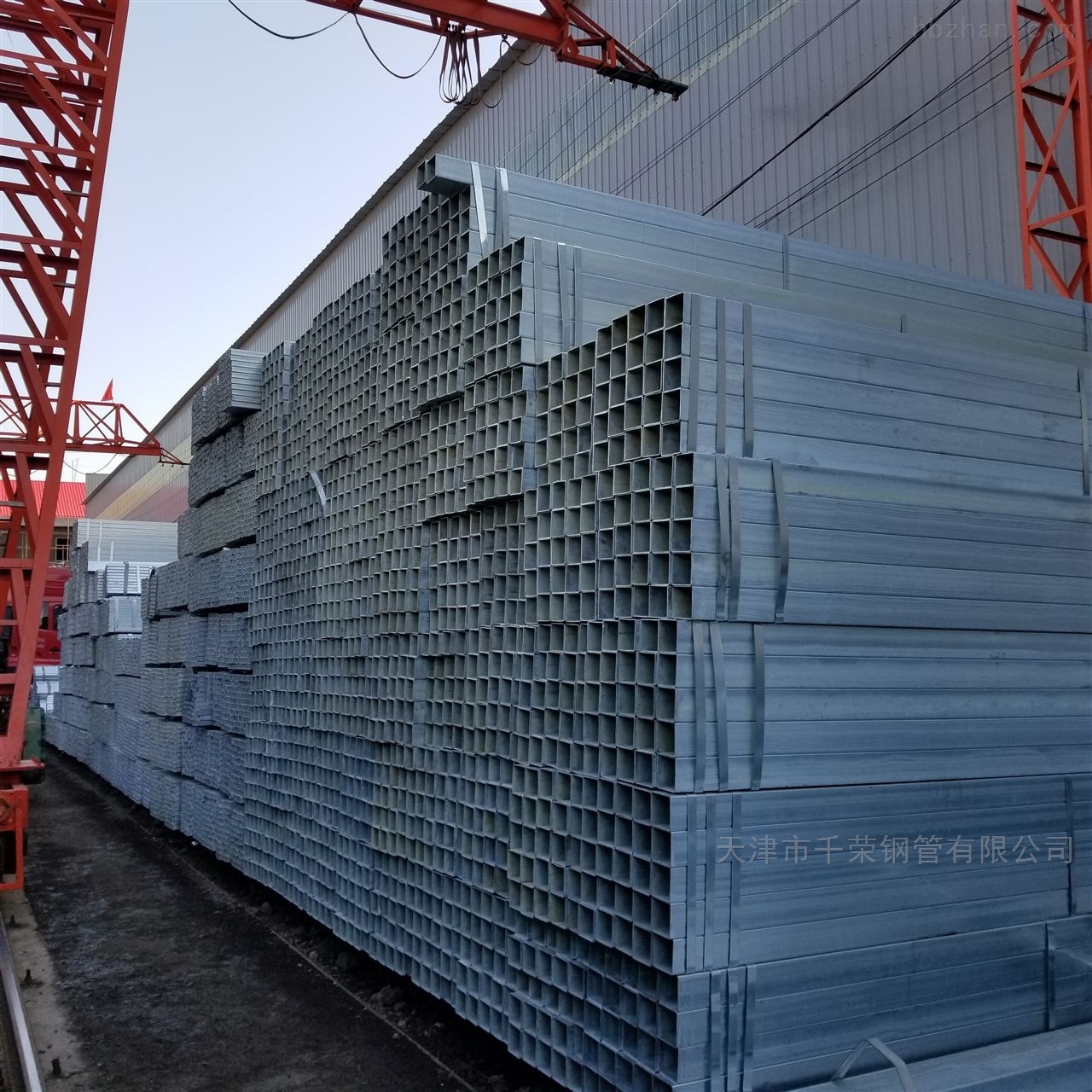 50*50*2.2镀锌方管50*50*2.2镀锌方矩管一支起批-环保在线
